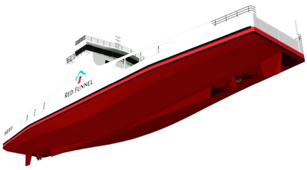 Red Funnel Freight ship: First look dedicated craft