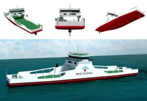 Red Funnel Freight ship: First look dedicated craft