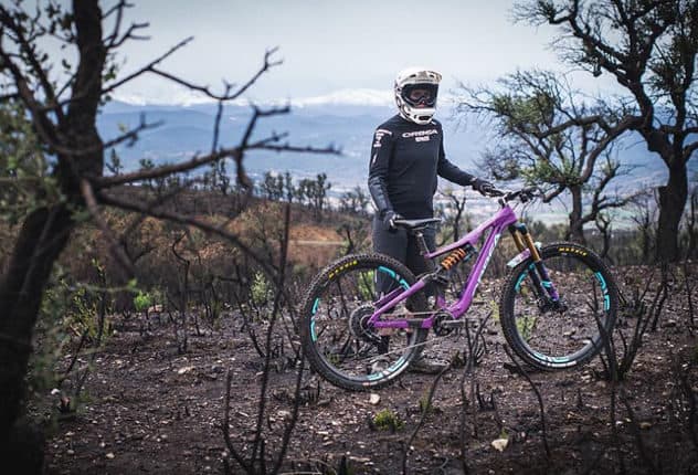 Becky Cook swaps motorcycle for a mountain bike to compete in Enduro ...