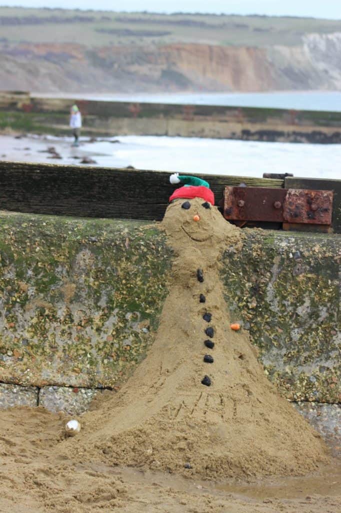 Over 200 take part in Isle of Wight's Sandman Snowman event