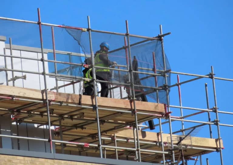 Council suspends scaffolding charges for next four weeks