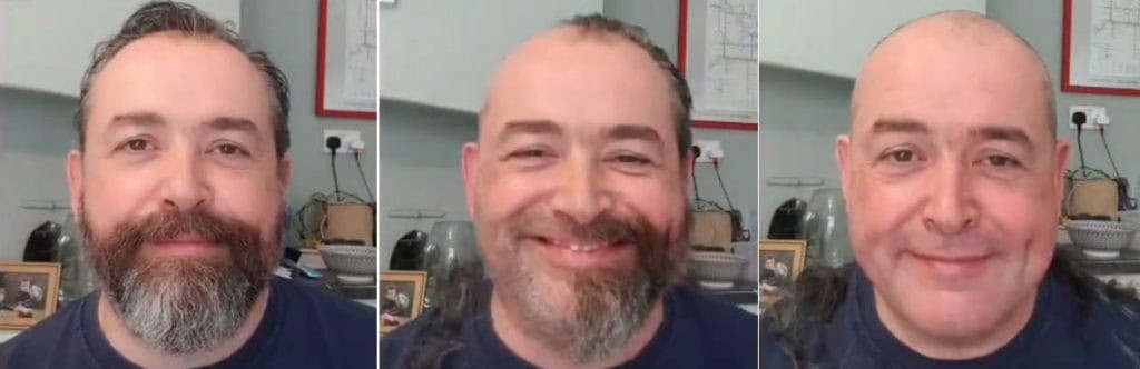 Watch: HMP Isle of Wight Governor shaves head and beard for charity