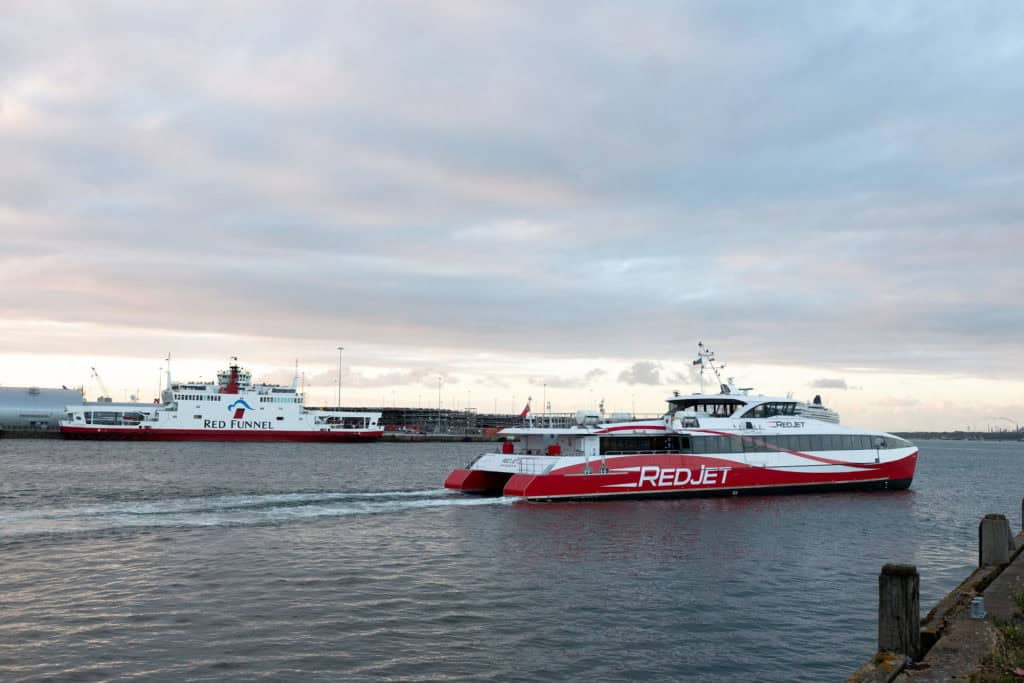 Red Jet returns to service, but with reduced timetable