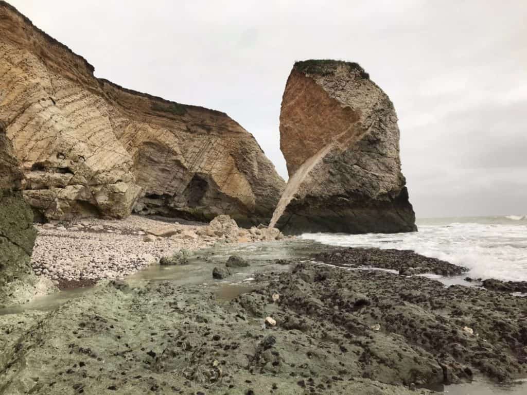 Part of iconic Freshwater Bay sea stack collapses during storm