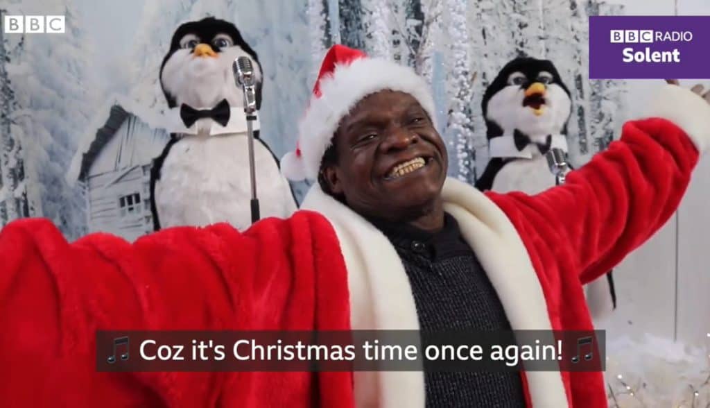 Derek Sandy on a mission to spread Christmas cheer (Watch)