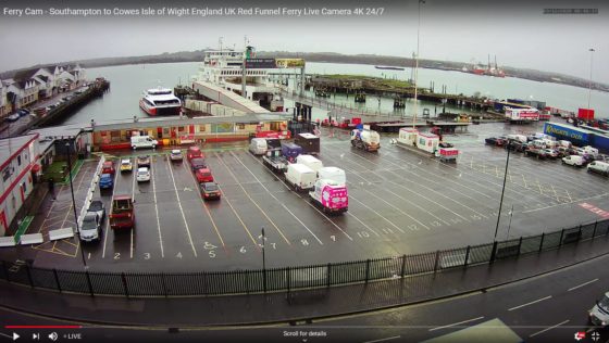 Watch live video of Red Funnel’s ferries coming and going in ...
