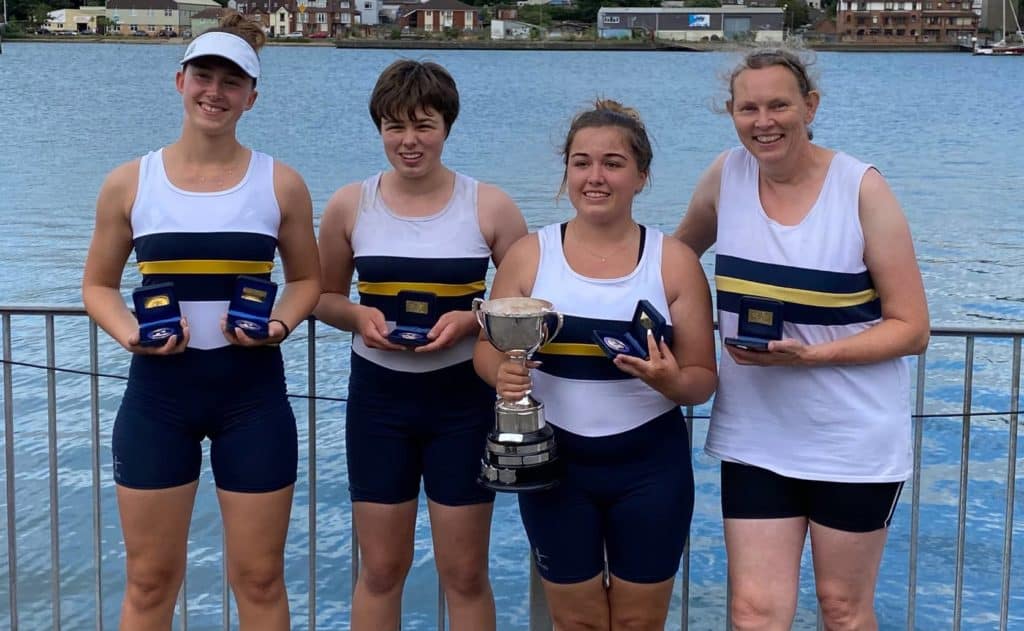 Excellent performance by women from Ryde Rowing Club at latest regatta