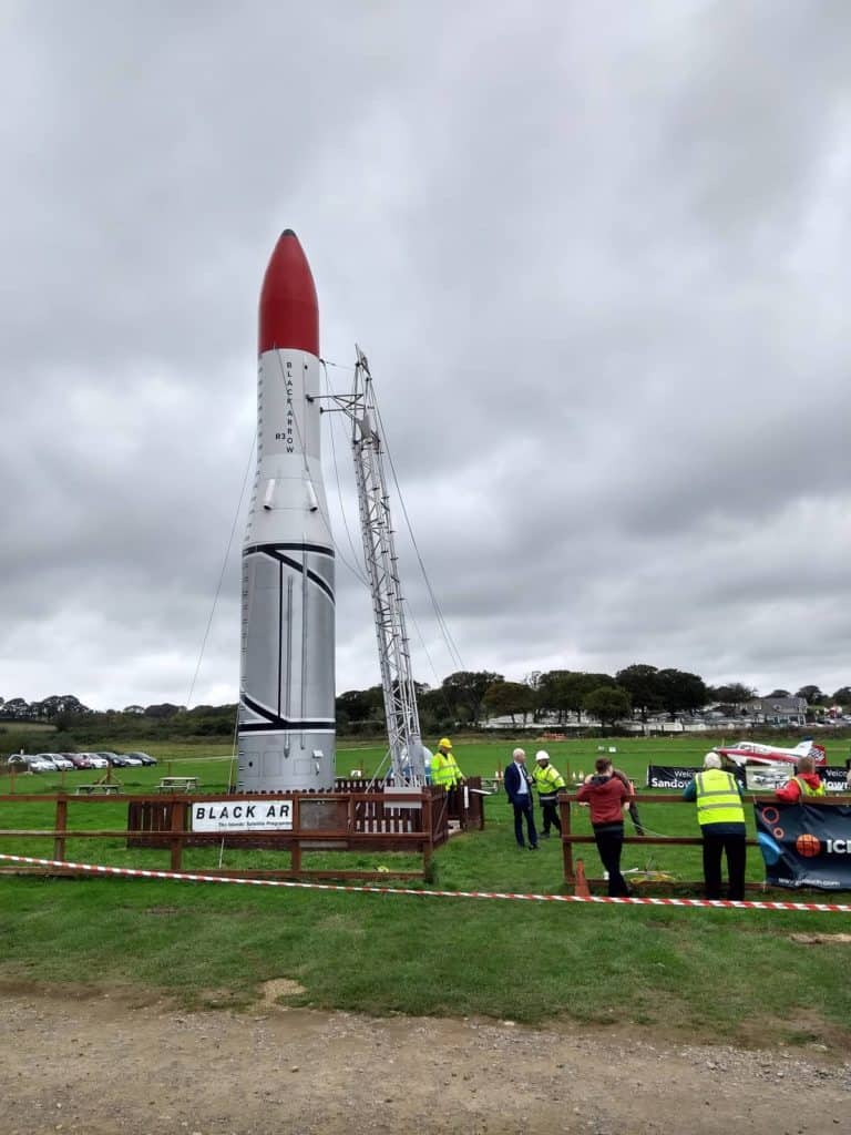 Replica Black Arrow 'launched' at 50th anniversary event: Watch on TV