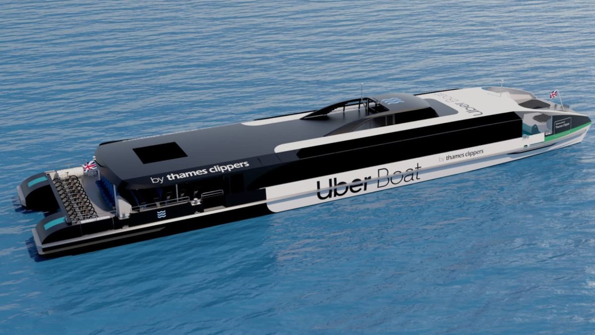 Thames Clipper Logo Uber To Launch London Commuter Boat Service With