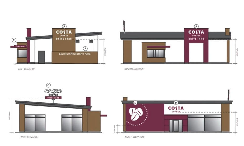 Have your say on latest plans for Costa Coffee's drive-through in Newport