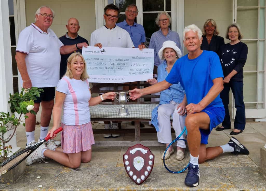 Tennis players raise more than £2,000 for Dementia UK Admiral Nurses IW ...