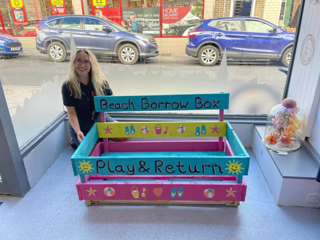 ‘Borrow Box’ on the beach scheme launched in Ryde