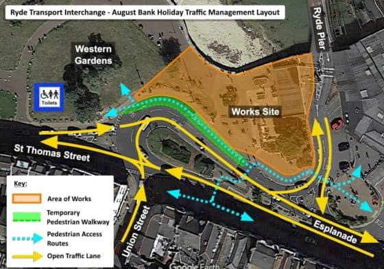 Changes to traffic and pedestrian layout ahead of Isle of Wight Scooter ...