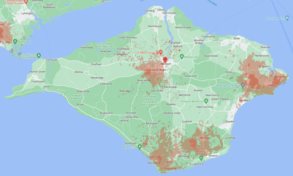 Isle of Wight 5G coverage: Mapped and compared