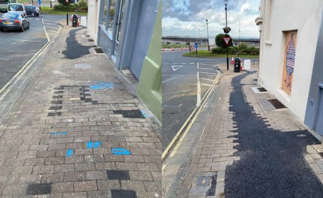 Here's why there's still patchwork paving on Union Street following ...