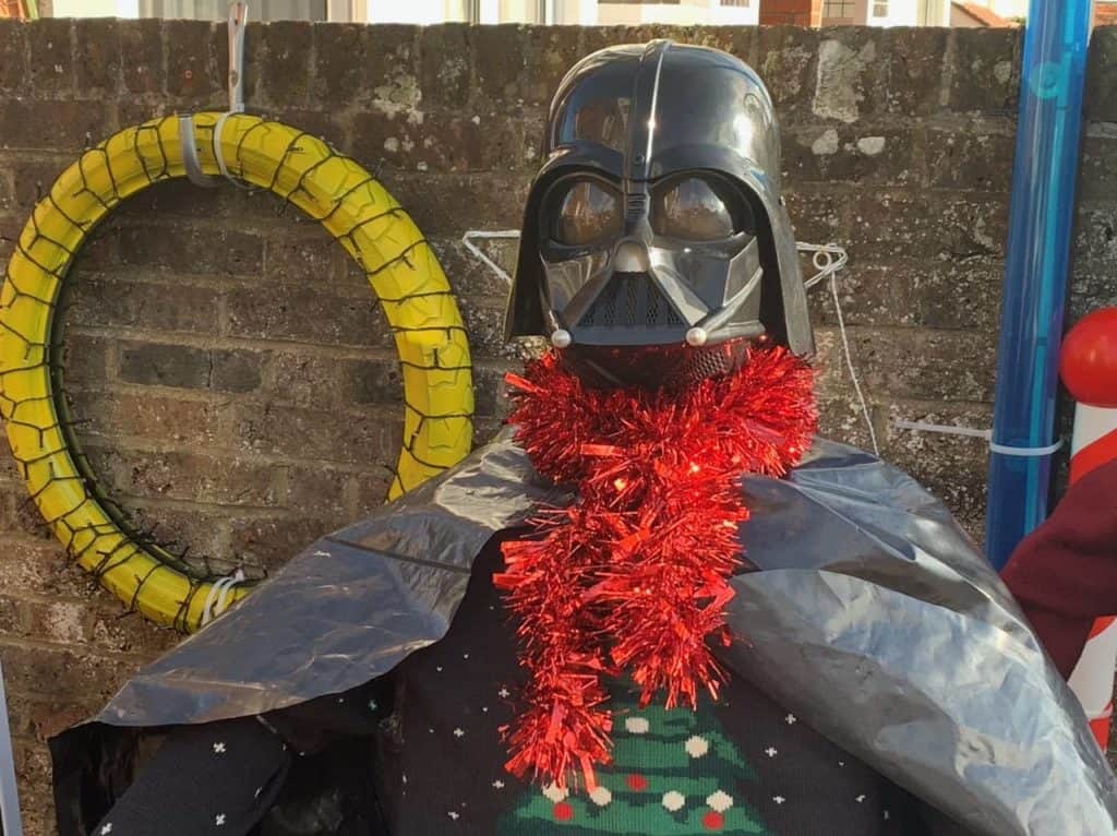 The Girling family's Star Wars Christmas display is a festive treat for ...