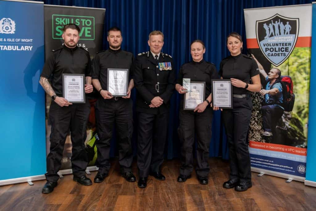 Isle of Wight district team named Special Constabulary Team of the Year
