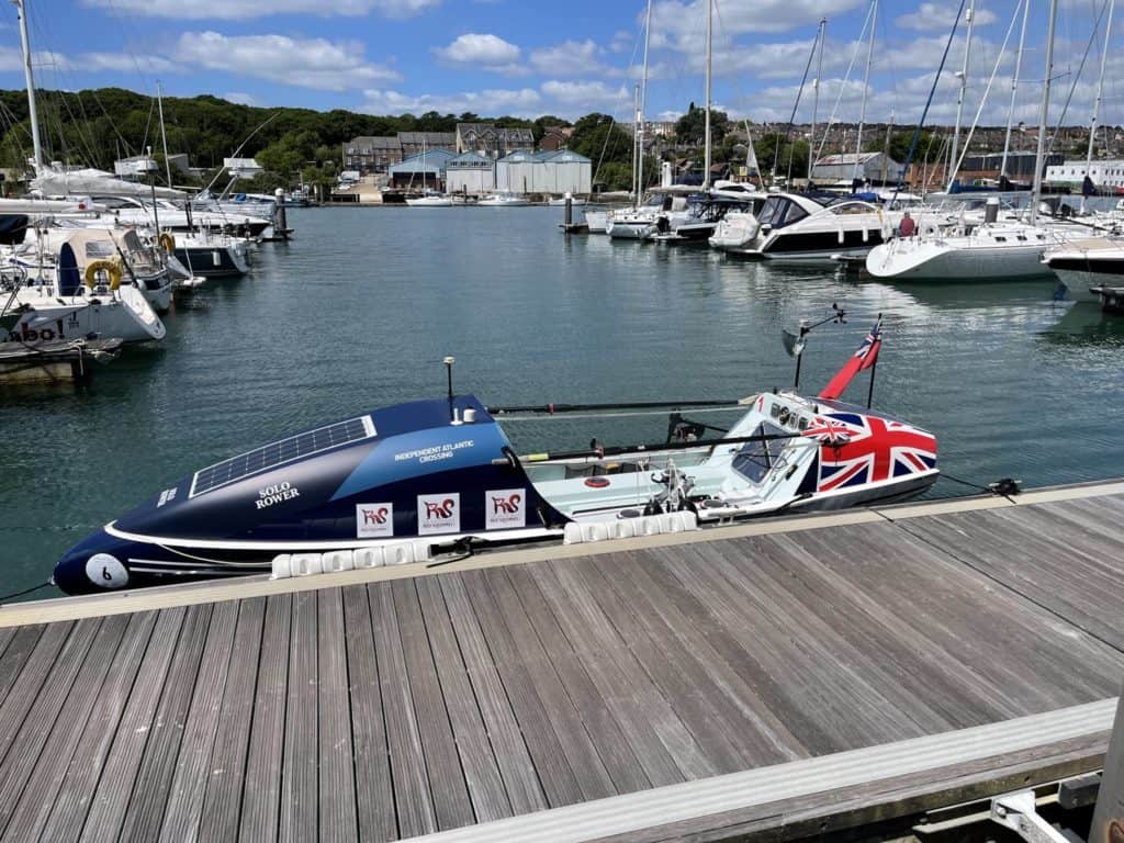 67-year-old Simon Howes shatters records with 72-Day solo Atlantic row ...