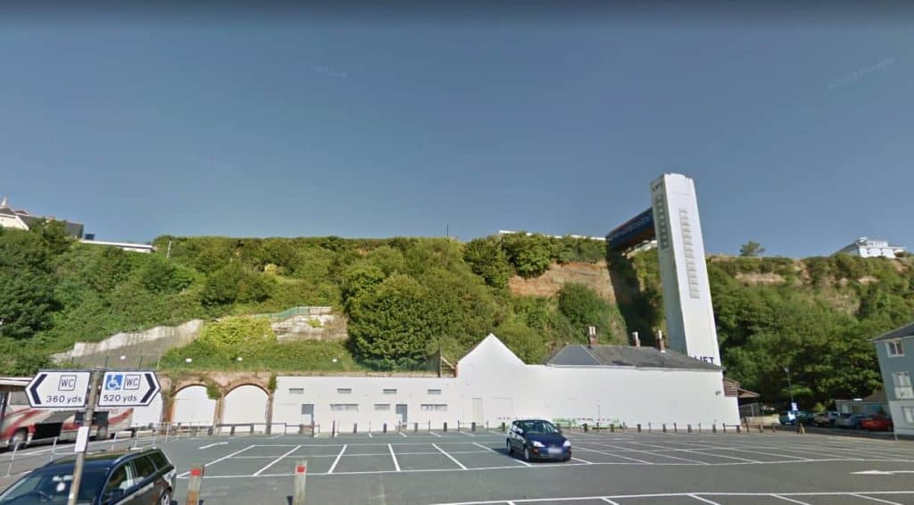 Shanklin Cliff Lift offers bargain return rate as retaining wall woes ...