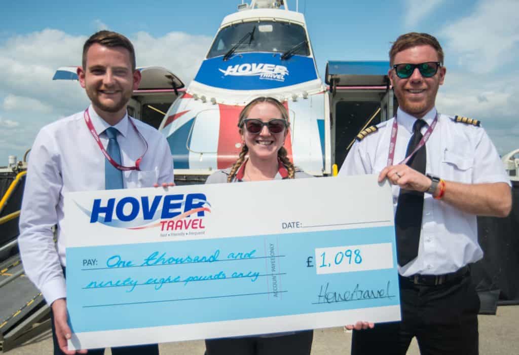 Charitable milestone: Hovertravel team's full walk across the Isle ...