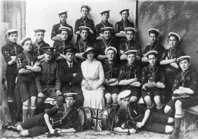 Sea Scouts at the Olympic Games