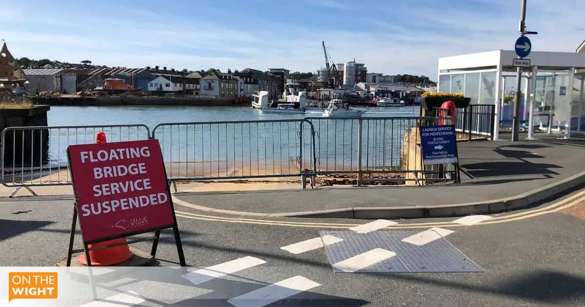 Floating Bridge: Repair to the prow planned for later this week