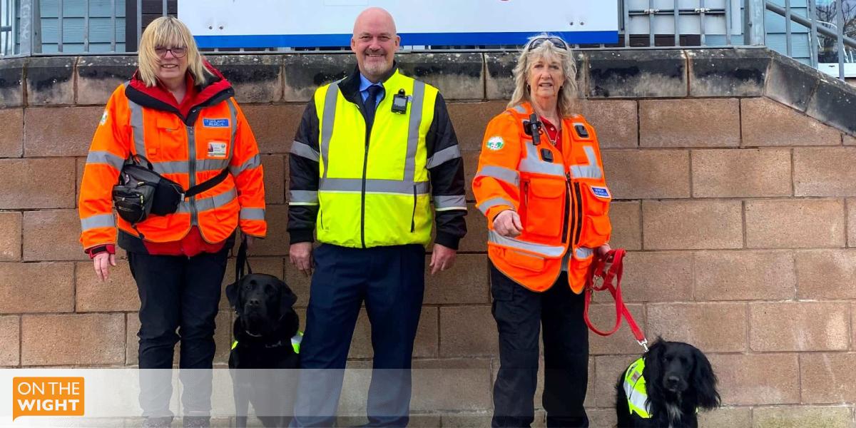Specialist search dogs join Isle of Wight Search and Rescue team