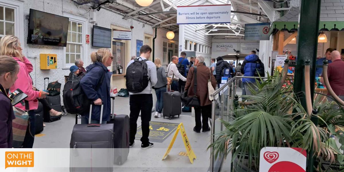 Wightlink Fastcat terminal in Ryde undergoes improvements with rotunda ...