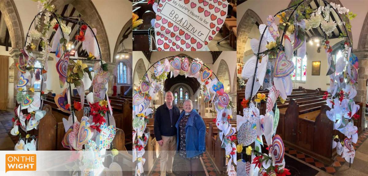 Happy Hearts campaign highlights effort to save Brading Church of ...