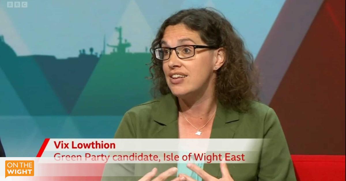 Green Party's Vix Lowthion discusses key issues on BBC Politics South show