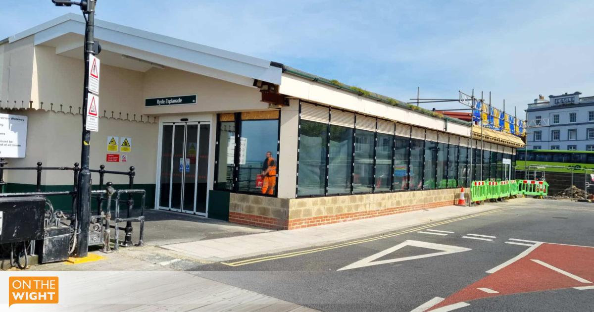 Ryde Interchange progresses with new travel office and improved seating