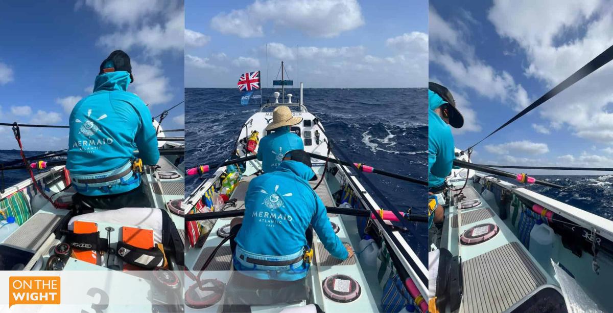 Mermaid Atlantic: Brave Islanders tackle 'world's toughest row' in ...