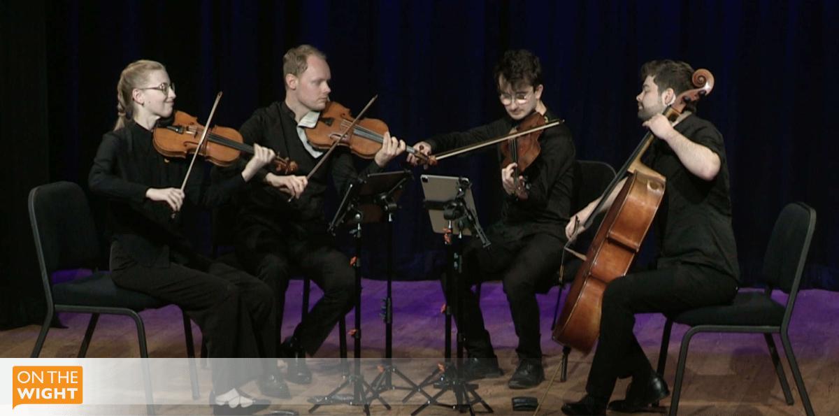 Newcomers Fibonacci string quartet showcase talent and energy in Freshwater concert
