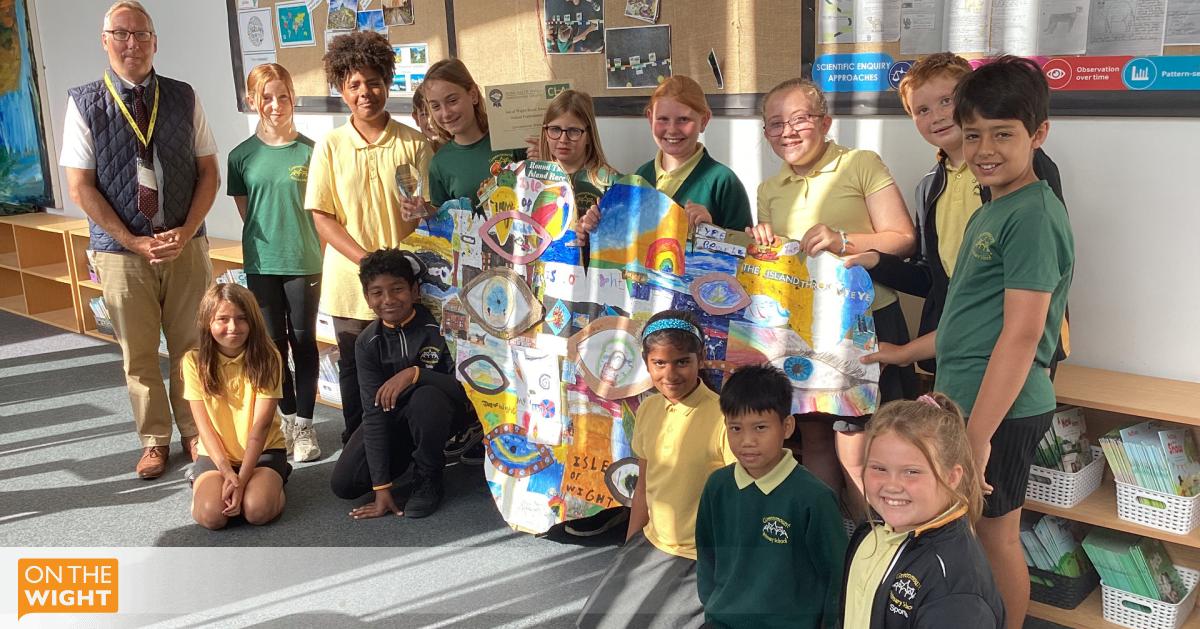 Celebrating teamwork: Greenmount Primary's art project showcases Island ...